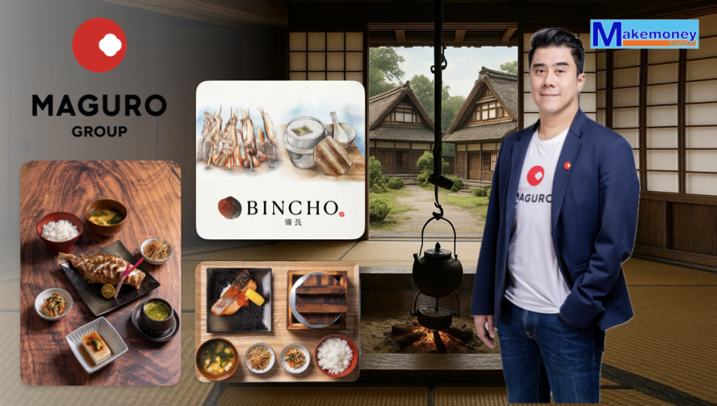 MAGURO เปิดเกมรุก ลุยเปิดแบรนด์ใหม่ ‘Bincho’ เสิร์ฟอาหารญี่ปุ่นย่างถ่านต้นตำรับ - Makemoneyinsight